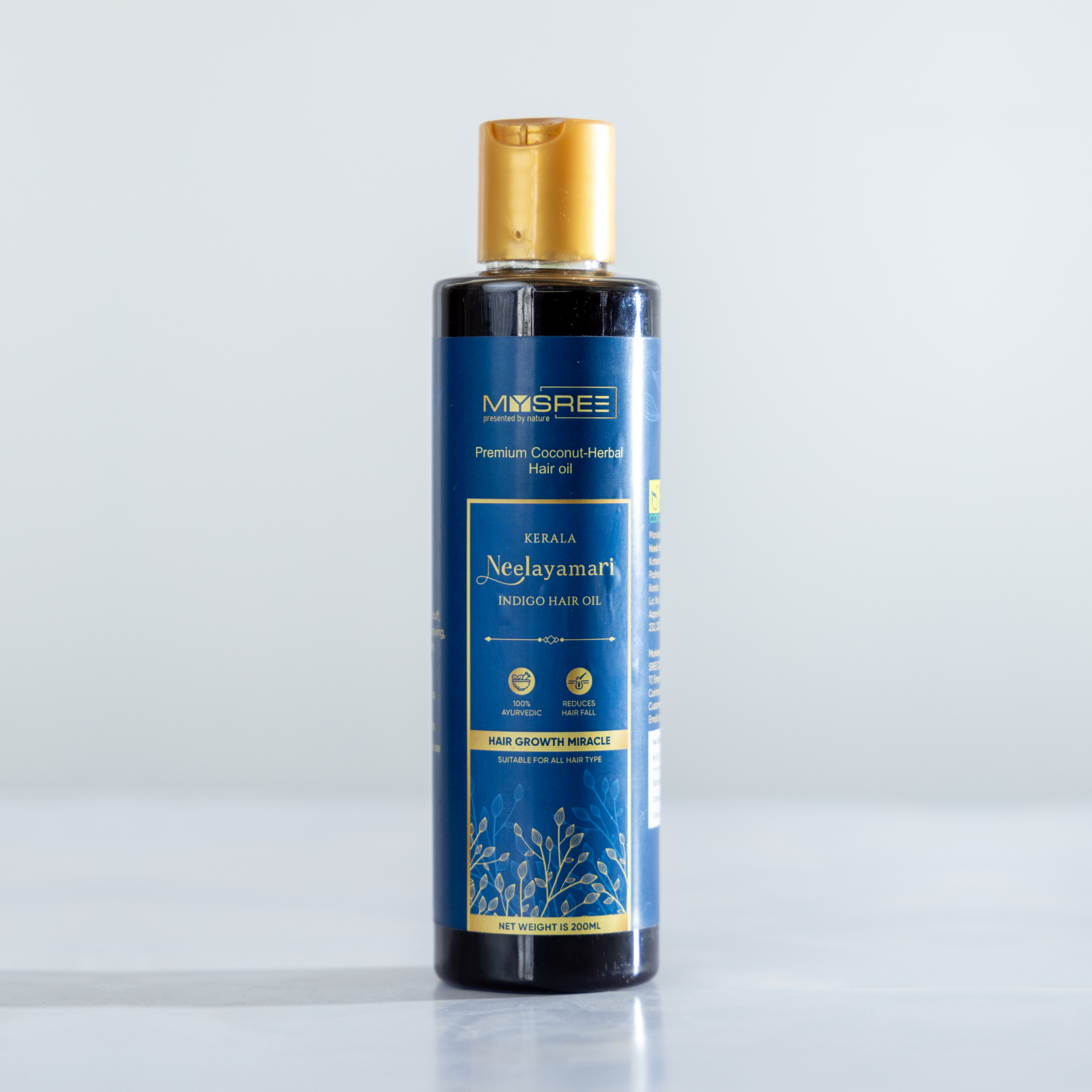MYSREE Neelayamari Indigo Hair Oil