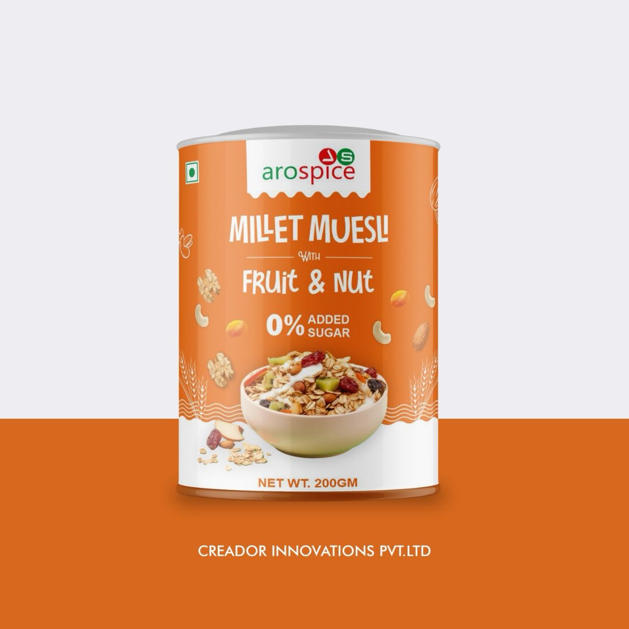 Millet Muesli with Fruit & Nut